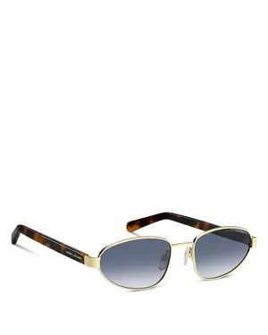 Marc Jacobs Oval Sunglasses, 56mm
