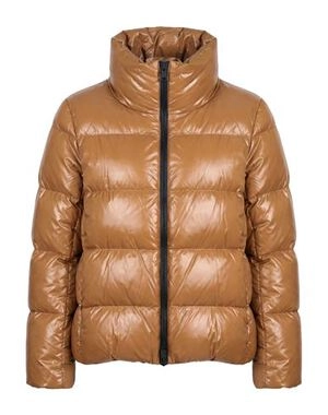 Herno Woman Puffer Camel Size 6 Polyamide, Polyurethane Beige