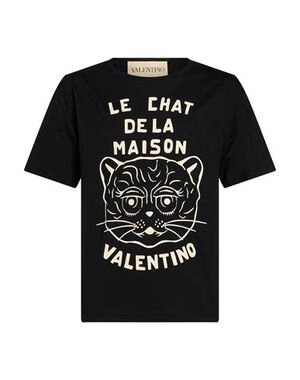 Valentino Garavani T-shirt Size Cotton - Black