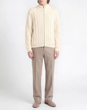 Tagliatore Cardigan Slate Size Virgin Wool, Polyamide - White
