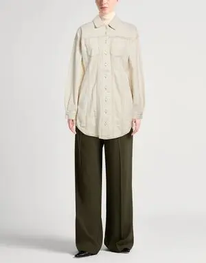 Amiri Denim Outerwear Ivory Size Cotton