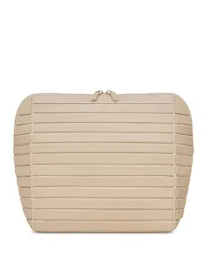 PARALLELLE The Large Traveller Cosmetic Bag - Bisque