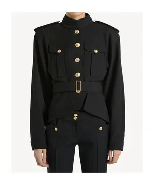 Balmain Wool Signature Jacket
