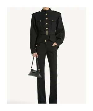 Balmain Wool Signature Jacket