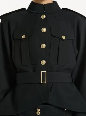 Balmain Wool Signature Jacket