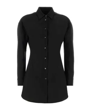 JIL SANDER Long-sleeved Shirt - Black