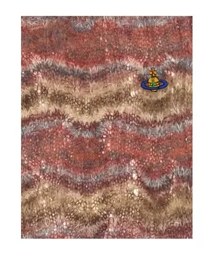VIVIENNE WESTWOOD Flora Textured Knitted Skirt