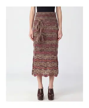 VIVIENNE WESTWOOD Flora Textured Knitted Skirt