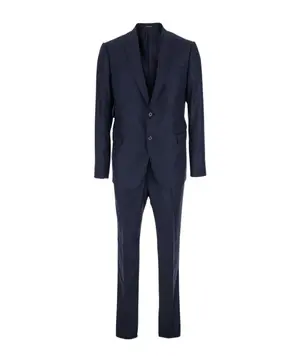 Emporio Armani Two-button Suit - Navy Blue