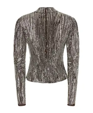 Rabanne Sequin-embellished Top