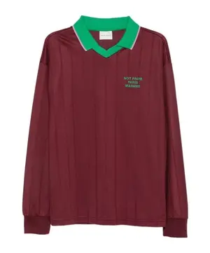 Drole De Monsieur Long Sleeve Polos For Men
