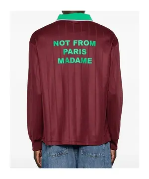 Drole De Monsieur Long-sleeve Polo Shirt