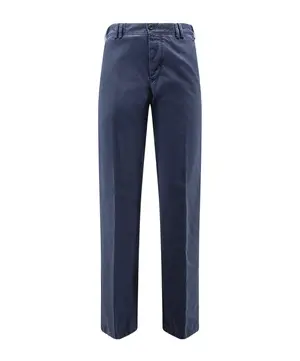 PT TORINO Straight-leg Cotton Pants