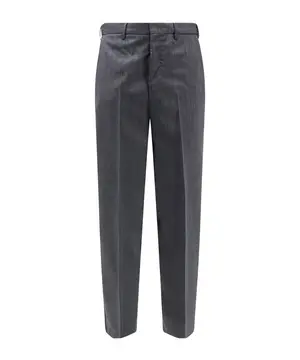 PT TORINO Buttoned Trousers - Black