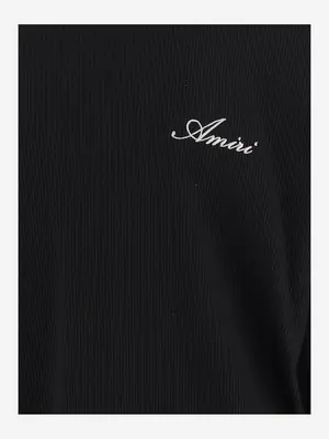 Amiri Long Sleeve Crewneck Sweatshirt