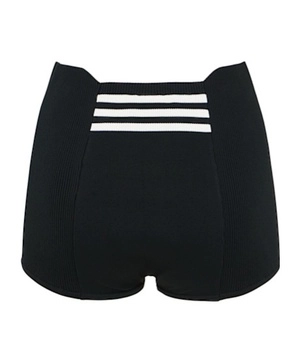 ADIDAS ORIGINALS High-waisted Shorts With Stripes