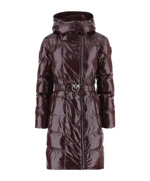 Pinko Long-sleeved Padded Jacket - Black