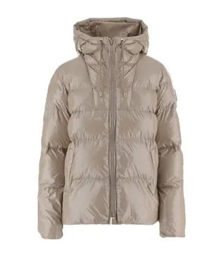Pinko Long-sleeved Padded Jacket - Nude