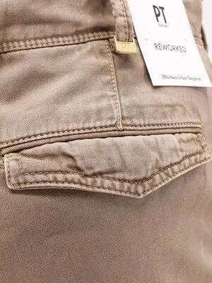 PT TORINO Michael Deluxe Button Cotton Trousers