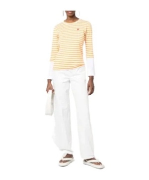 Play Comme Des Garcon Striped Long-sleeve T-shirt