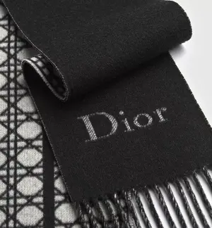 Dior Cannage Scarf