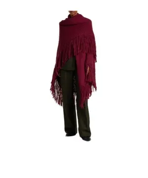 Gabriela Hearst Fringed Knitted Cashmere Shawl