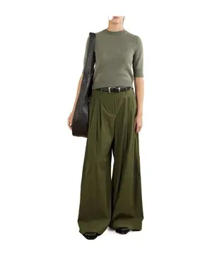 Le Kasha Cropped Cashmere Sweater