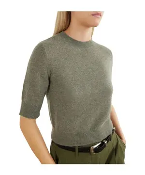 Le Kasha Cropped Cashmere Sweater