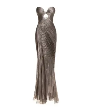 MARIA LUCIA HOHAN Sleeveless Dress - Brown