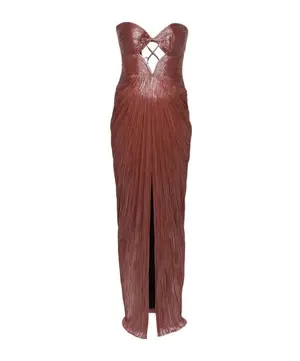 MARIA LUCIA HOHAN Sleeveless Dress - Red