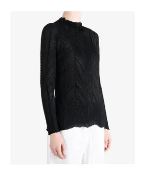 Issey Miyake Zigzag Pleats Top