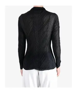 Issey Miyake Zigzag Pleats Top