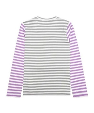 Play Comme Des Garcon Striped Long-sleeve T-shirt
