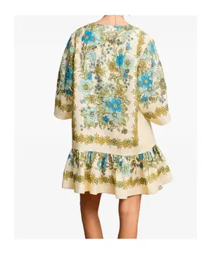 ALEMAIS Sophia Linen Mini Dress