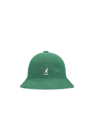 KANGOL Wide-brimmed Bucket Hat - Green
