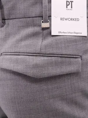 PT TORINO Metal-charm Trousers