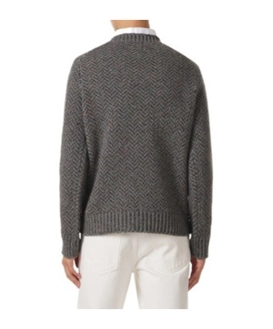 Gabriela Hearst Herringbone Cashmere Sweater