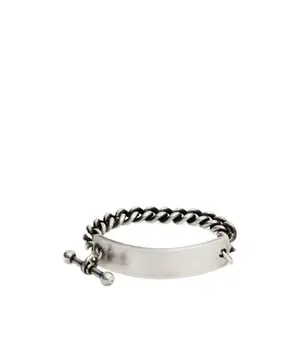 ANN DEMEULEMEESTER Doa Chain Bracelet - White
