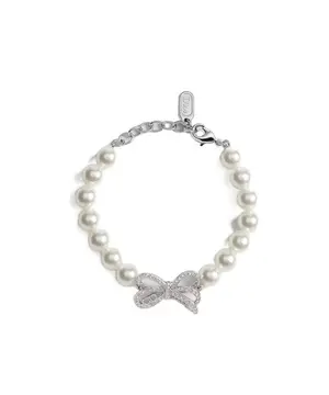 Dior Infinity Bow Bracelet - Gray