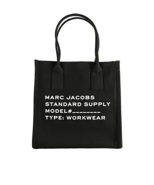 Marc Jacobs Large Tote Canvas Standard Supply Bag - Black