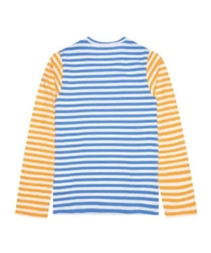 Play Comme Des Garcon Striped Long-sleeve T-shirt