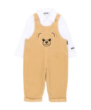 Moschino Corduroy Trousers Set - Light Brown