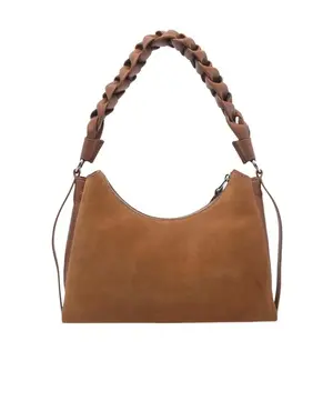 COCCINELLE Boheme Small Braided-handle Shoulder Bag