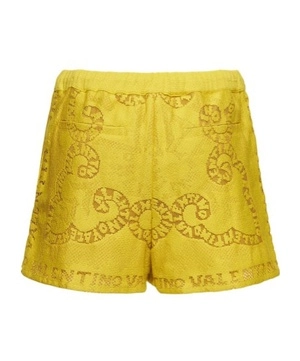 Valentino Garavani Shorts With Embroidered Details