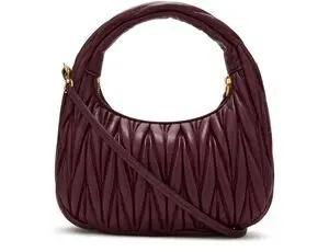 Miu Miu Nappa Leather Crescent Bag