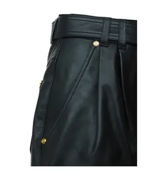 Balmain High-waisted Shorts With Pleated Detail