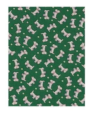 FERRAGAMO Printed Tie - Green