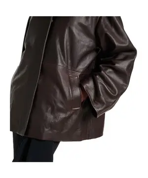 Nour Hammour Lowen Leather Jacket