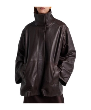 Nour Hammour Lowen Leather Jacket