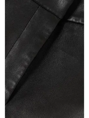 JOSEPH Leather Slim-leg Pants